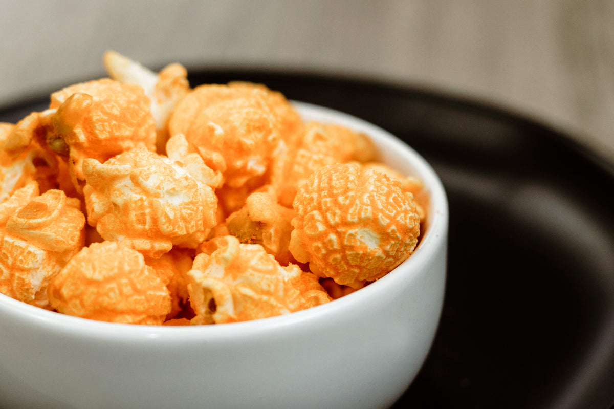 Classic Cheddar Gourmet Popcorn | The Popped Kernel