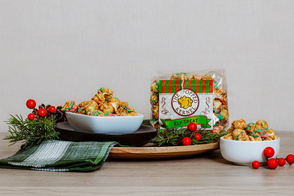 Elf Treat Gourmet Popcorn | The Popped Kernel
